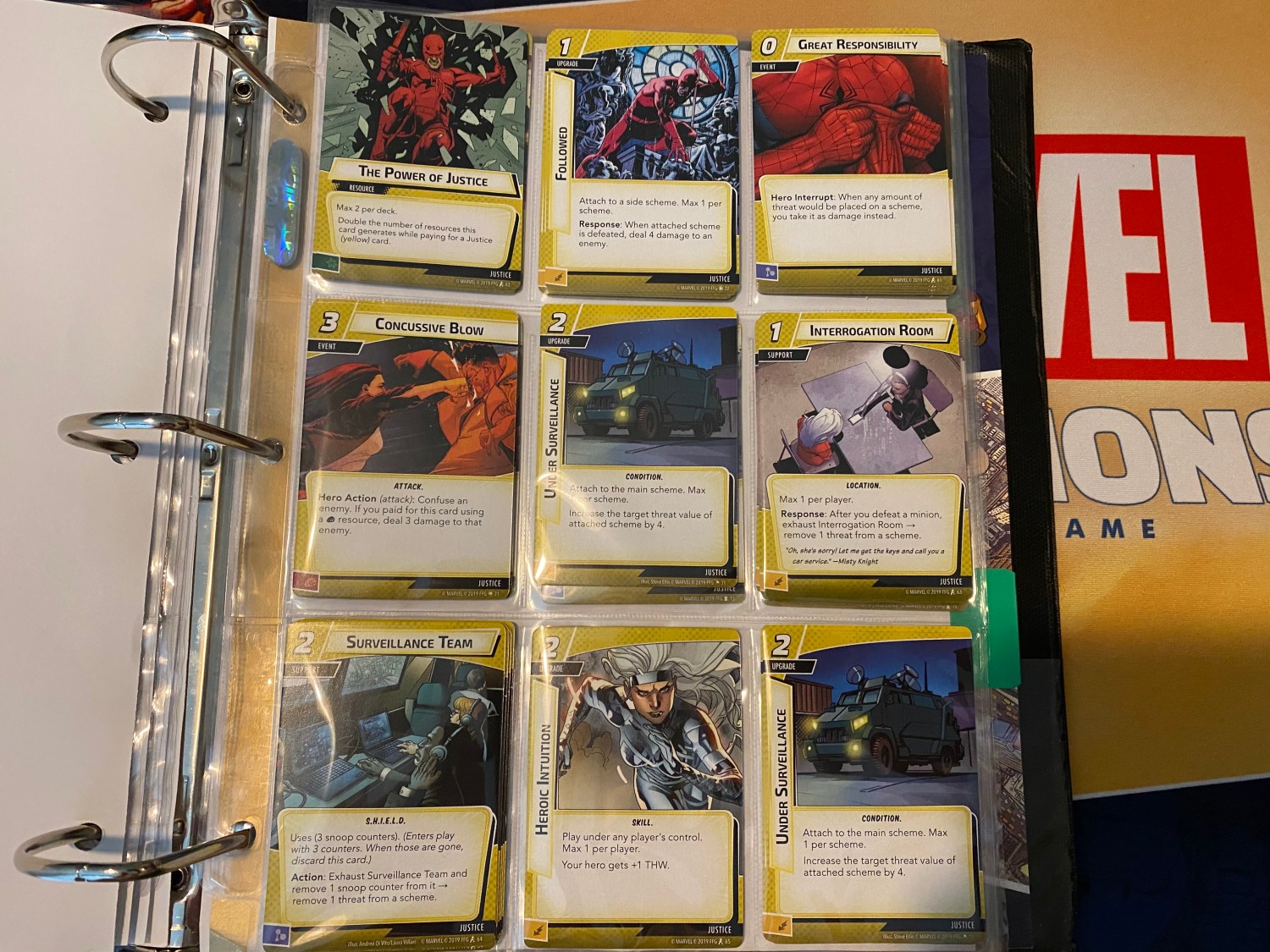 Marvel Champions LCG storage solutions – Hall of Heroes