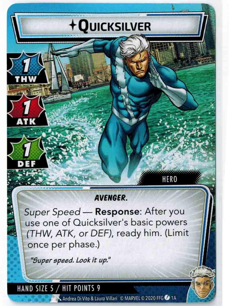 Pietro Maximoff/Quicksilver – Hall of Heroes