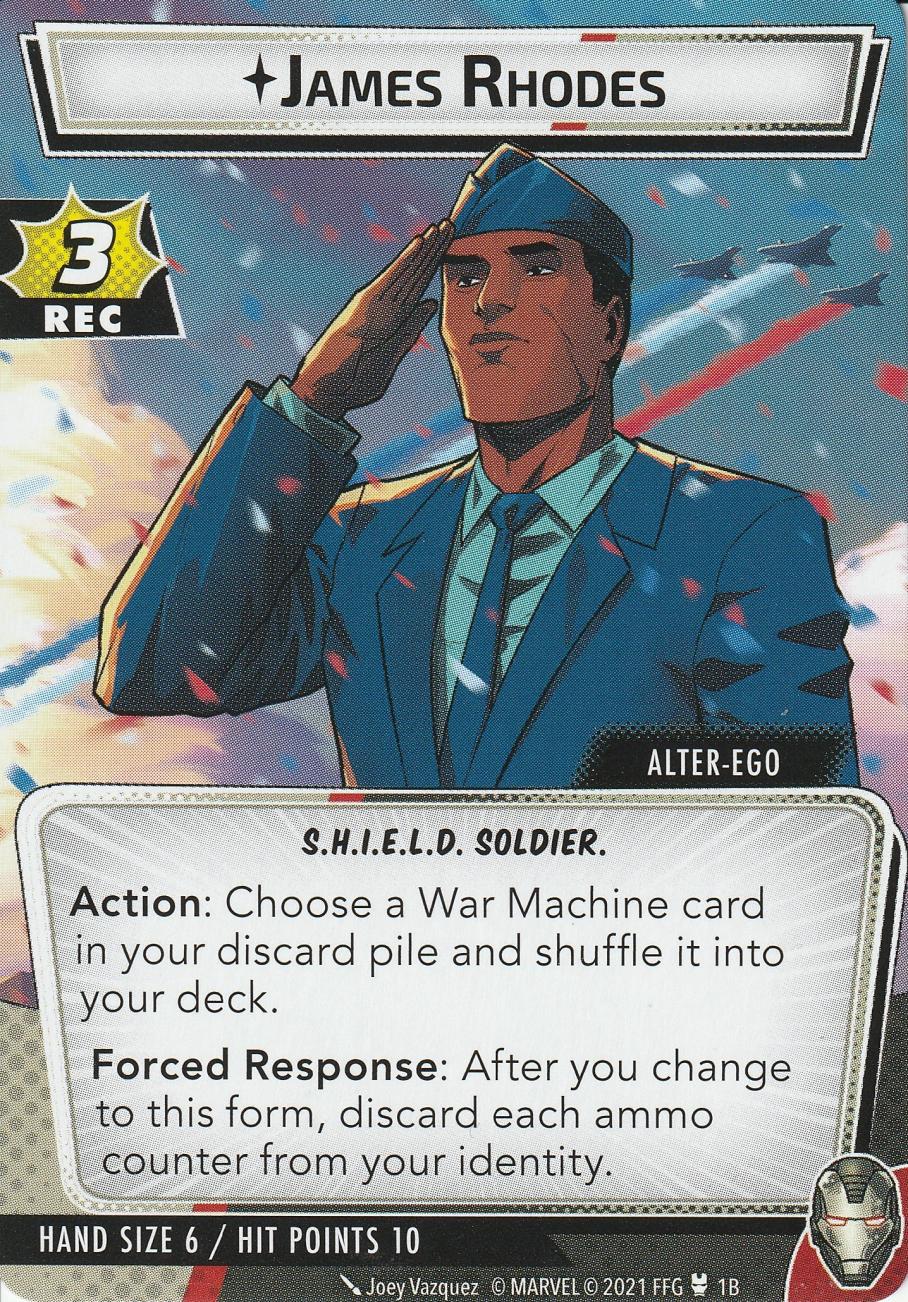 James Rhodes/War Machine – Hall of Heroes