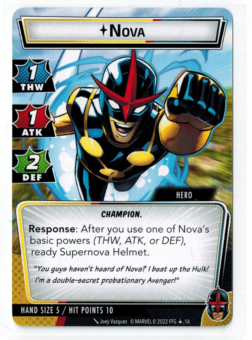 Sam Alexander/Nova – Hall of Heroes