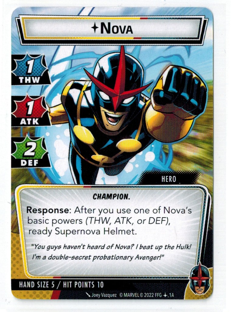 Sam Alexander/Nova – Hall of Heroes