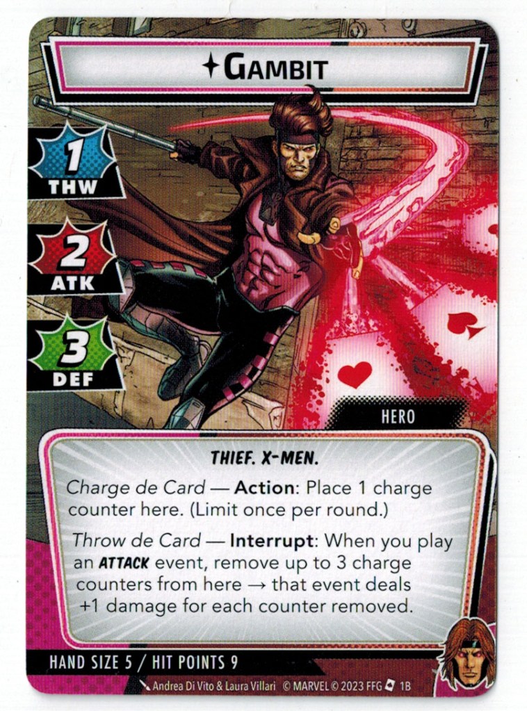 Gambit/Remy LeBeau – Hall of Heroes