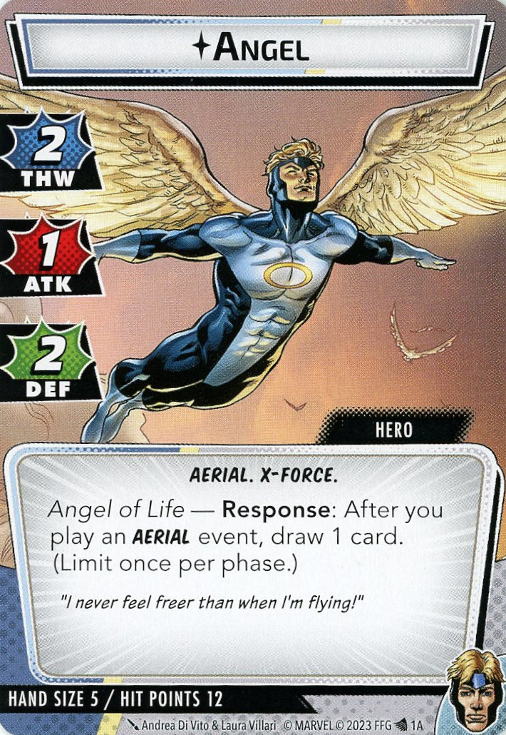 Angel/Warren Worthington III – Hall of Heroes