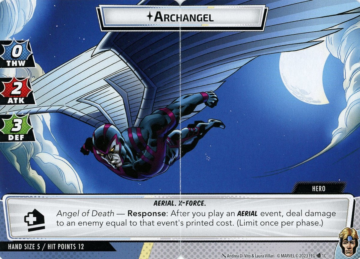 Angel/Warren Worthington III – Hall of Heroes