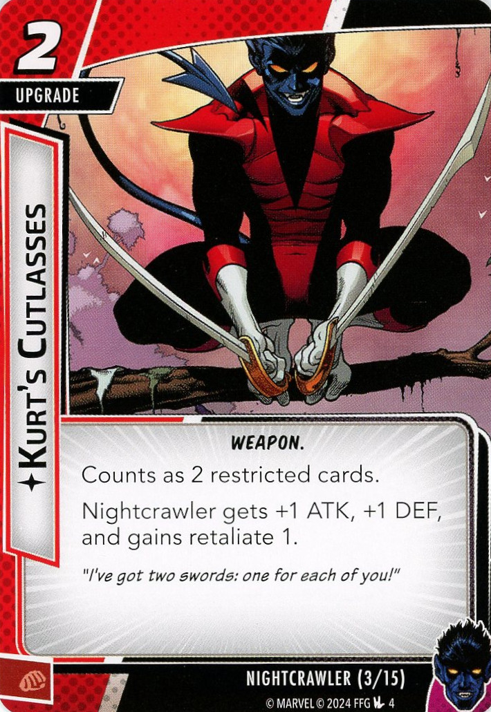 Nightcrawler/Kurt Wagner – Hall of Heroes