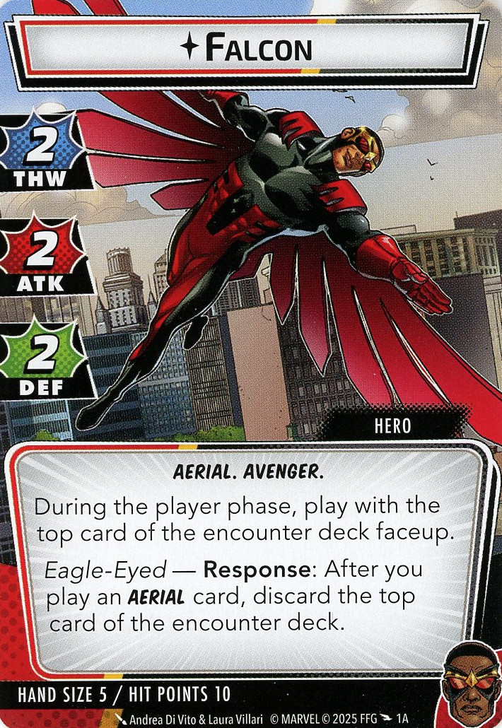 Falcon/Sam Wilson – Hall of Heroes