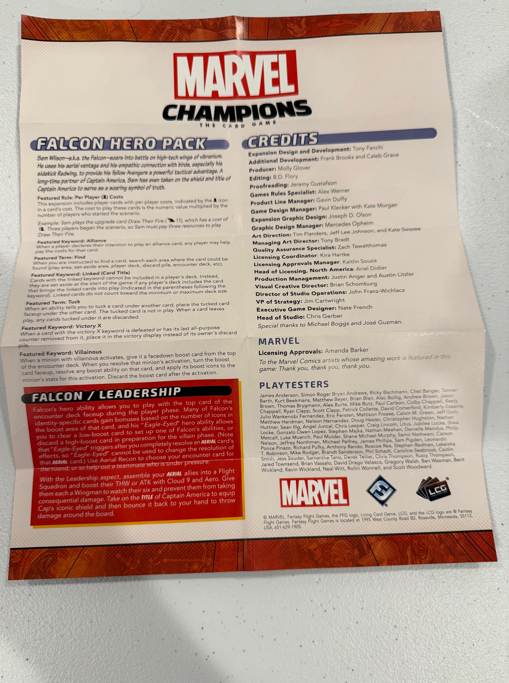 Falcon/Sam Wilson – Hall of Heroes